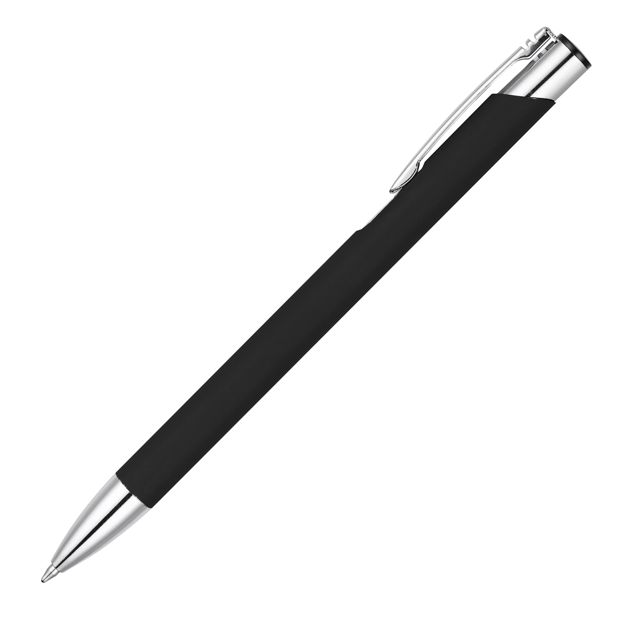 MOLE-MATE ball pen with chrome trim Black – Totally Branded