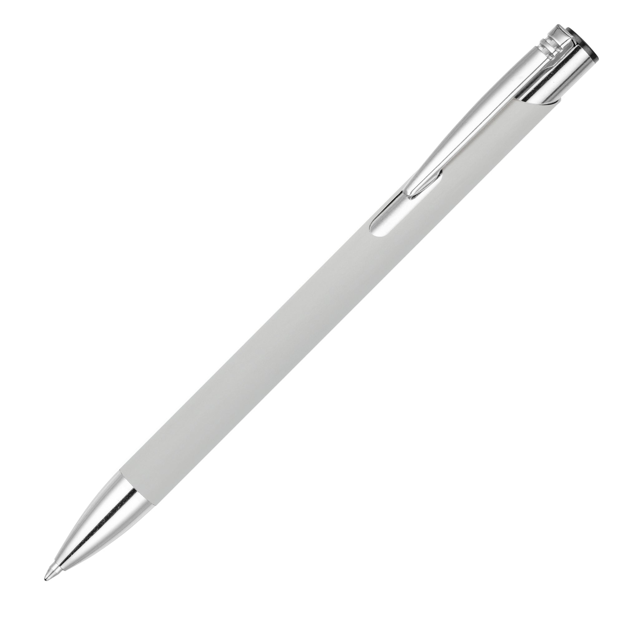 MOLE-MATE ball pen with chrome trim Silver – Totally Branded