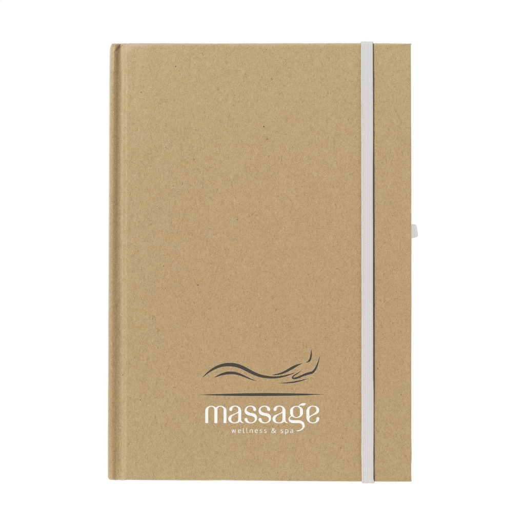 Printed A5 Eco Friendly Notebook | A5 Size Sustainble Branded Notebooks ...