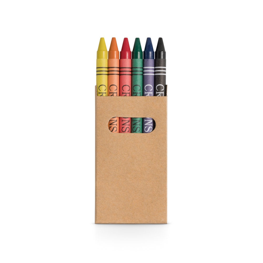 EAGLE. Box with 6 crayon – Totally Branded