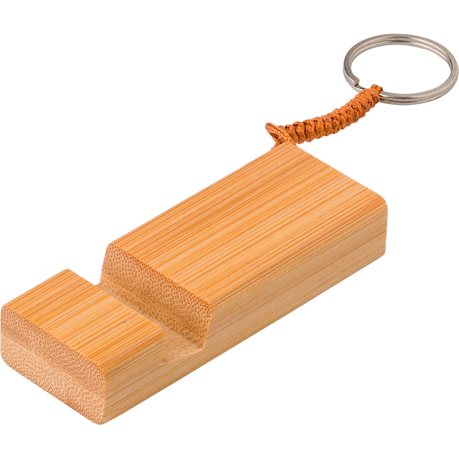 Skillgate Bamboo key chain phone stand – Totally Branded