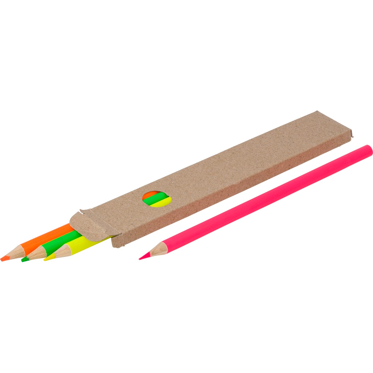 Saling Coloured highlighter pencil set (4pc) – Totally Branded