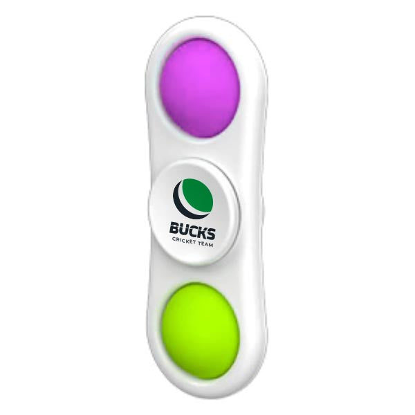 Pop It Fidget Double Spinner – Totally Branded