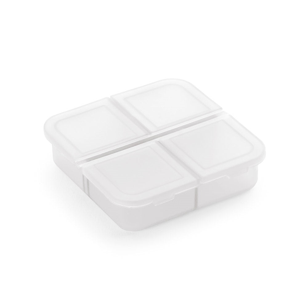 ROBERTS. Pill box with 4 dividers – Totally Branded