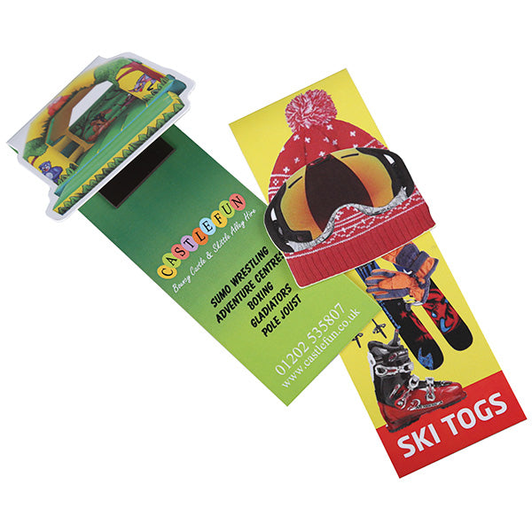 Bespoke Shaped Folding Magnetic Bookmark – Totally Branded